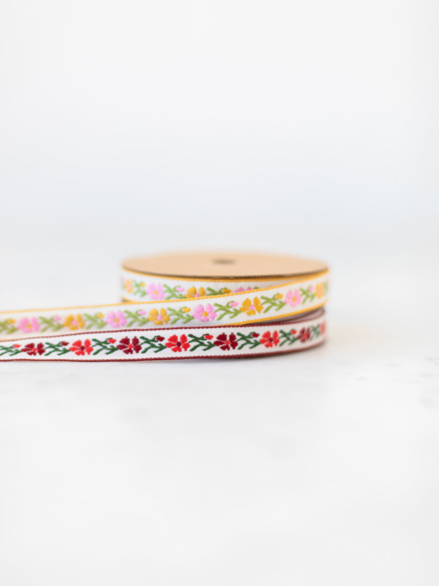Floral Woven Ribbon – Heirloom Art Co.