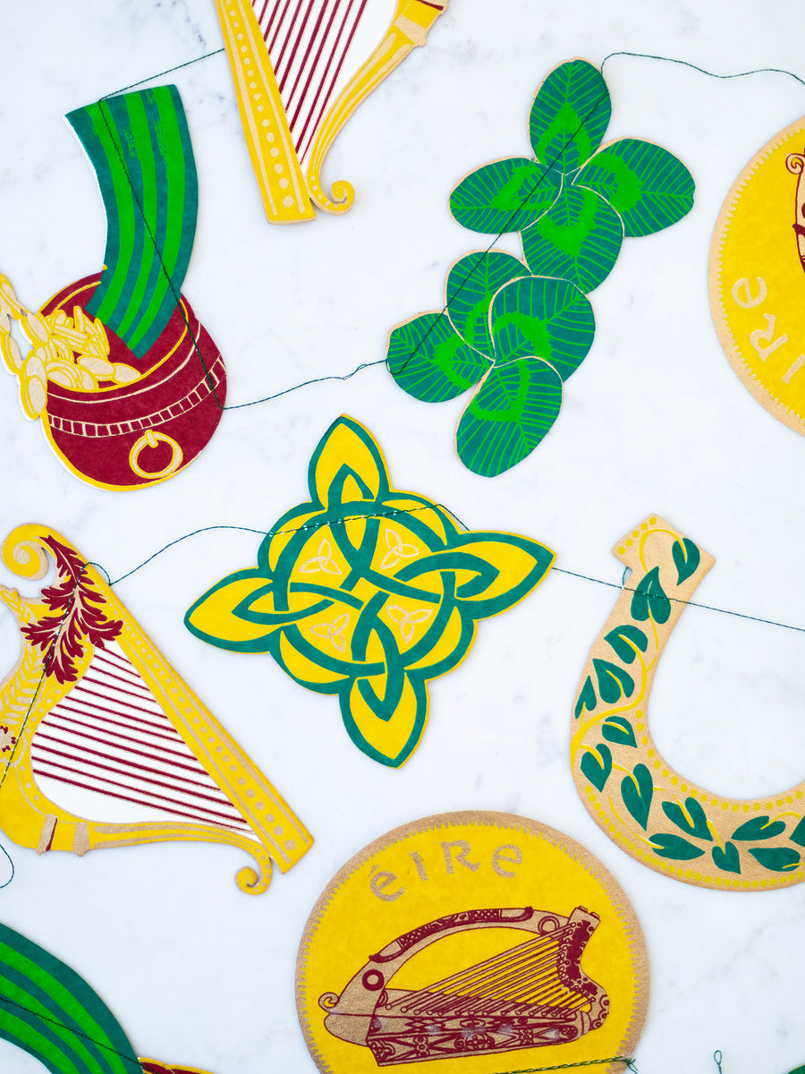 Irish Luck Charms Paper Garland – Heirloom Art Co.