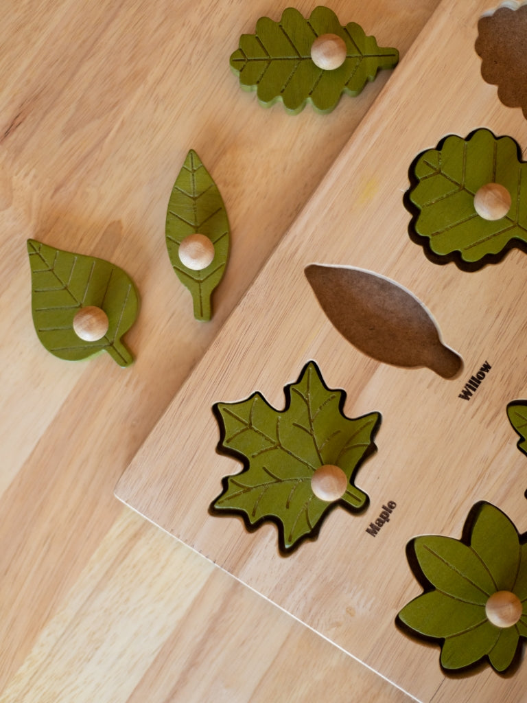 Montessori Leaf Puzzle – Heirloom Art Co.