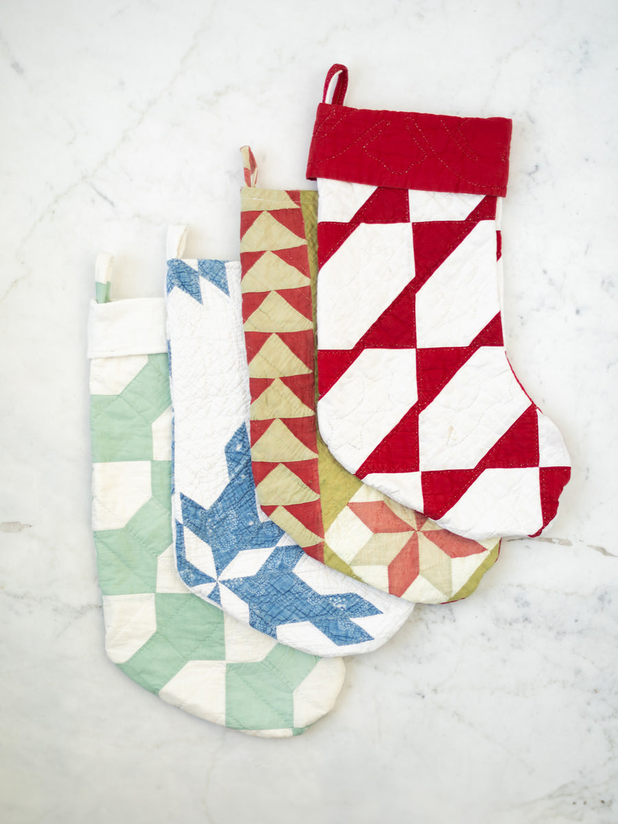 Antique Quilted Stockings – Heirloom Art Co.