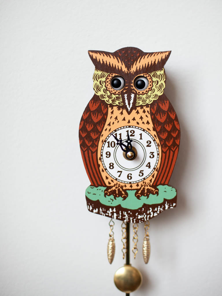 Owl Clock – Heirloom Art Co.