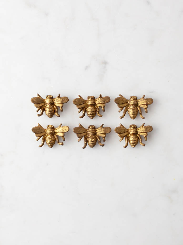 Pewter Bee Magnets – Heirloom Art Co.
